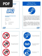 Safe Load Securing Checklist | PDF | Cargo | Road Transport