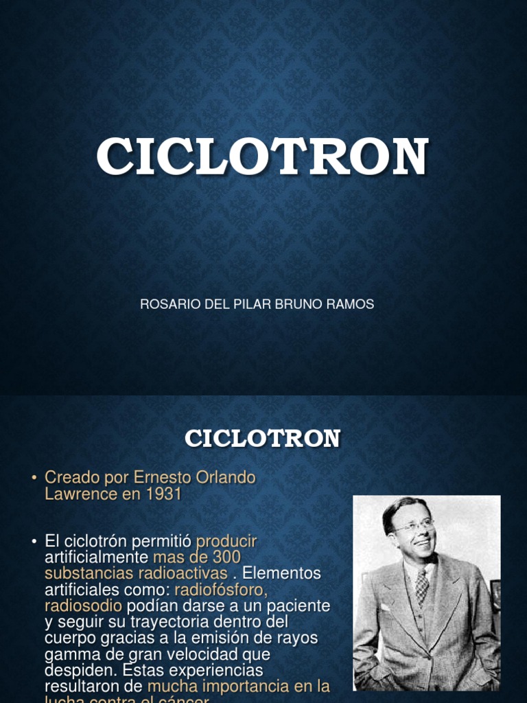 Ciclotron 2 | PDF | Acelerador de partículas | Física Experimental