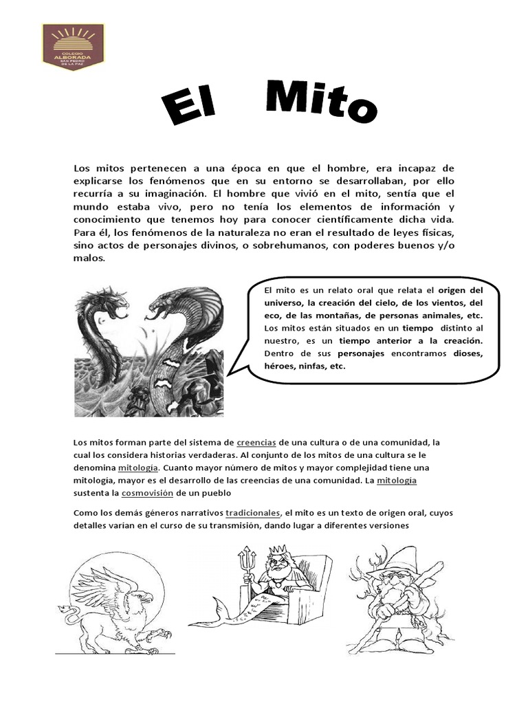 Guia Mito | PDF | Prometeo | Mitología