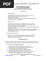 Writing Directions For Tests | PDF | Multiple Choice | Test (Assessment)