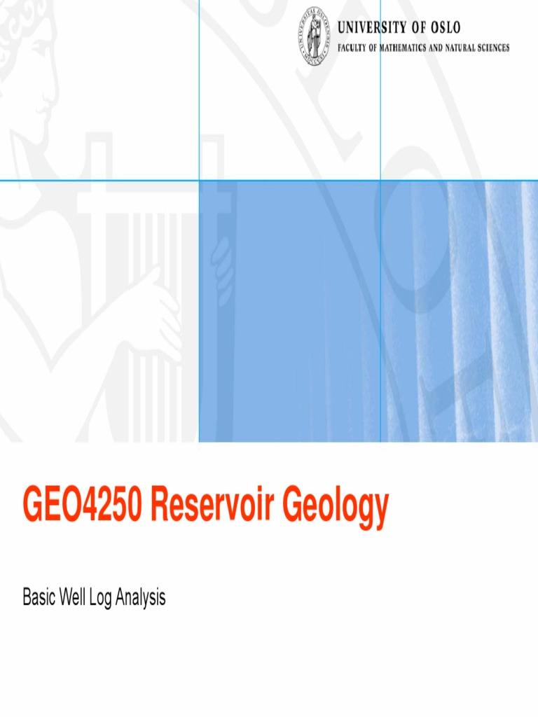 Basic Well Log Analysis for Hydrocarbon Exploration | PDF | Porosity ...