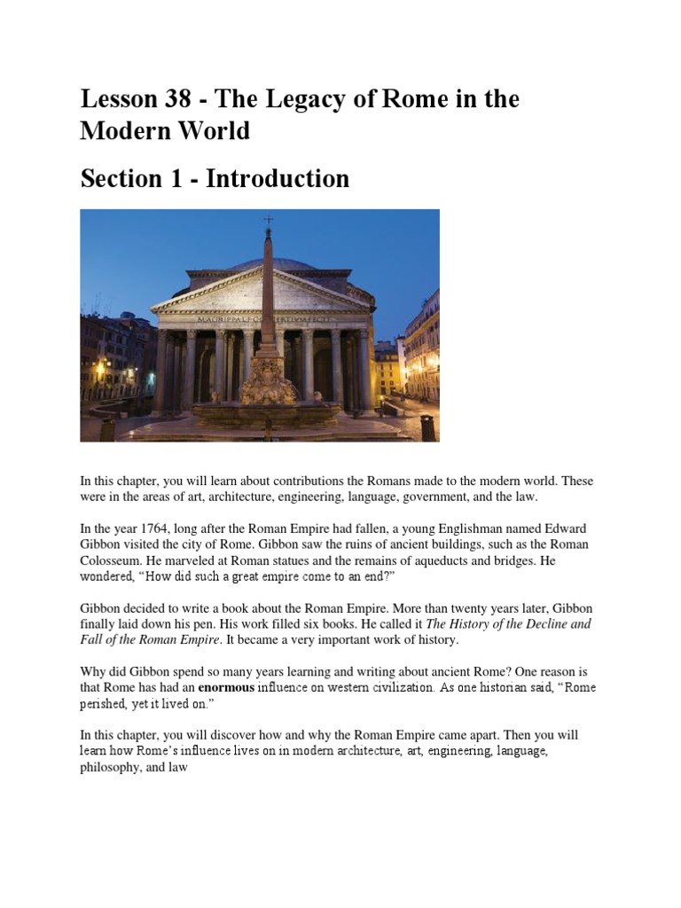 Legacy of Rome Text | PDF | Stoicism | Ancient Rome