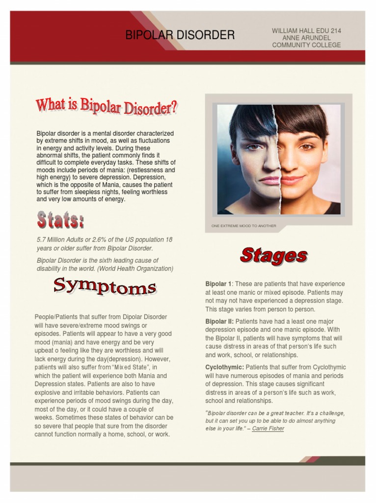 Bipolar Disorder | PDF | Bipolar Disorder | Mania