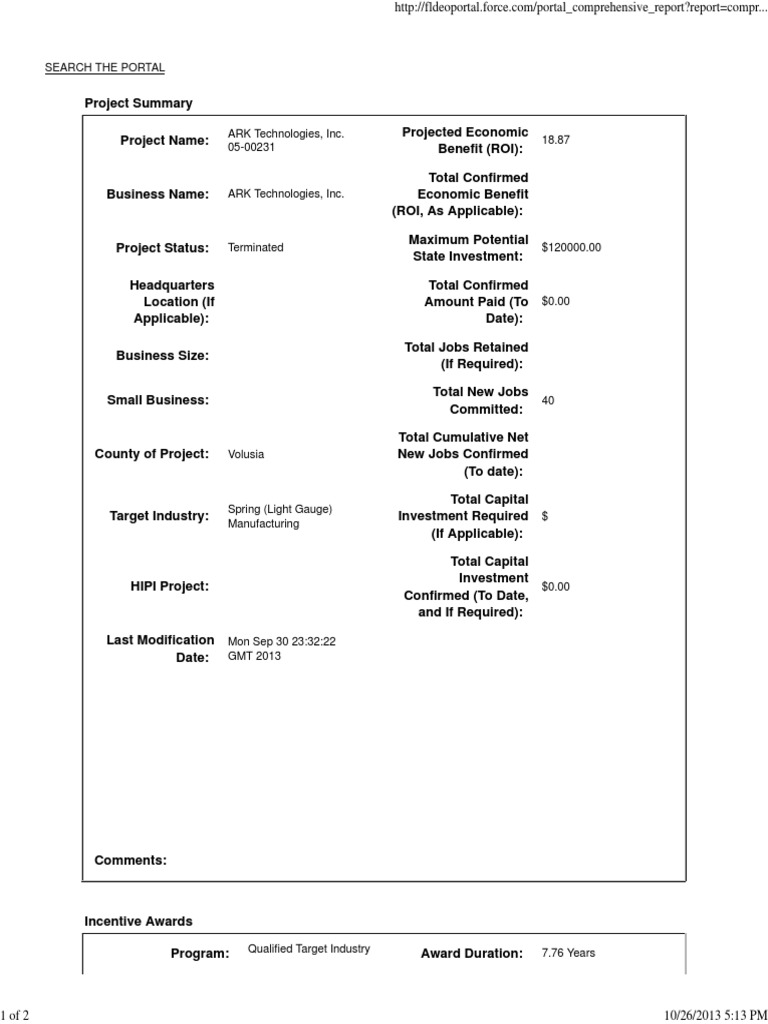 ARK Technologies, Inc. 05-00231 | PDF