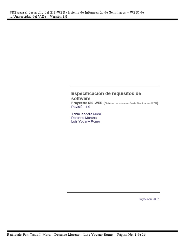 05 IEEE830 Ejemplo 02 | PDF