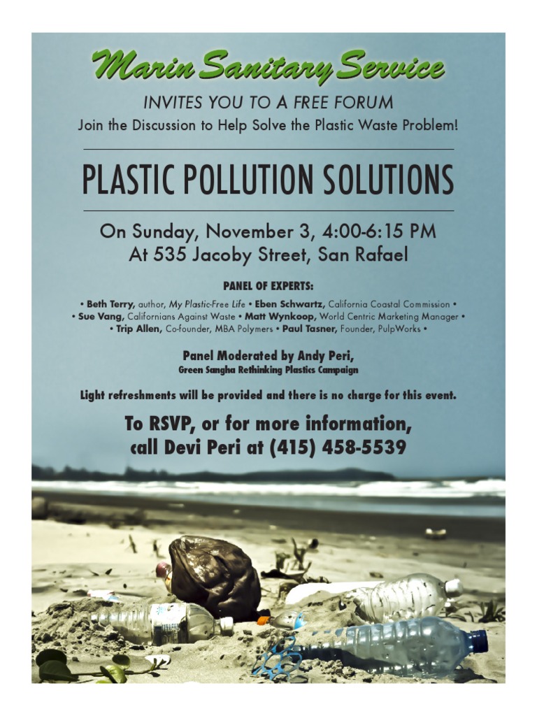 Mss - Plastic Pollution Poster - 8 5x11 | PDF