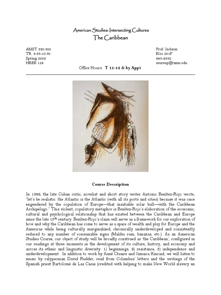 Caribbean Studies: Exploring Intersecting Cultures | PDF | Academic ...