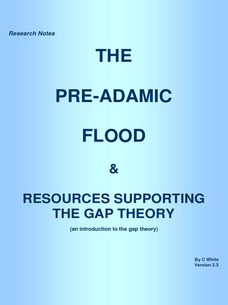 The Pre Adamic Flood PDF | PDF | Lucifer | Genesis Creation Narrative