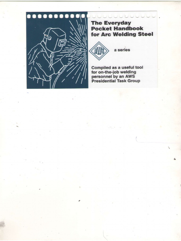 Pocket Handbook For Arc Welding Steel | PDF | Welding | Construction
