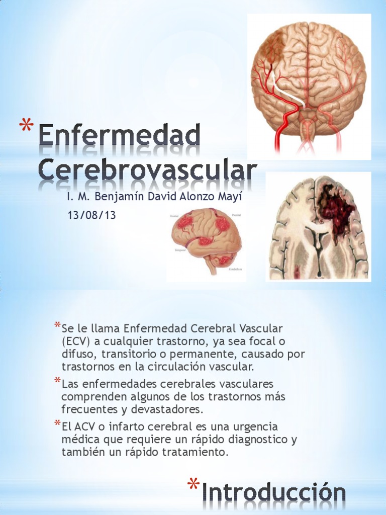 Enfermedad Cerebrovascular | Descargar gratis PDF | Carrera | Infarto de miocardio