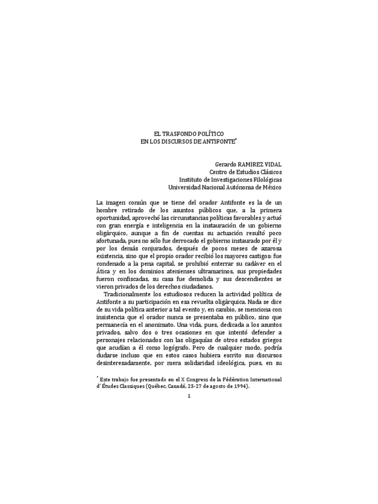 L11.Antifonte - Trasfondo Político | PDF | Unión Europea | Atenas antigua