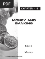 Money and Banking Economics Project Class12 | PDF