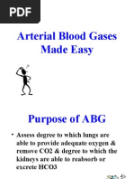 ABG Made Easy | PDF | Breathing | Respiratory System