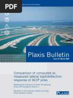 Plaxis Parameters | PDF | Silt | Young's Modulus