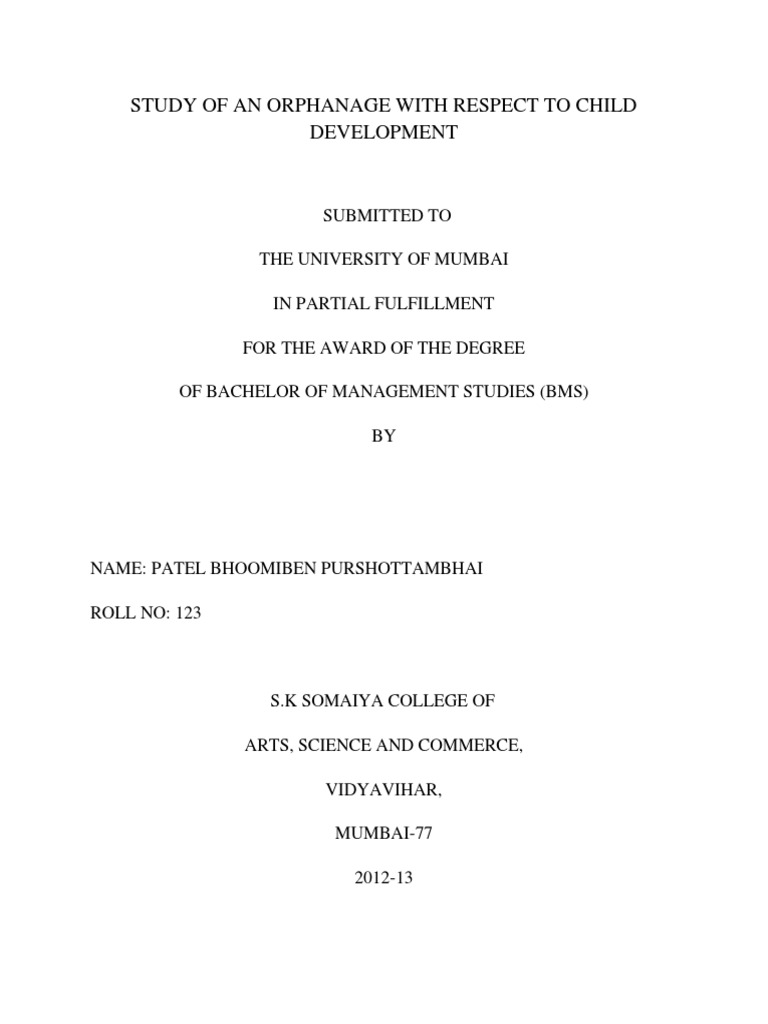 Case Study - Doascx | PDF | Orphanage | Adoption