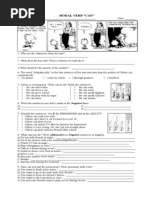 Modal Verbs Comic Strip | PDF