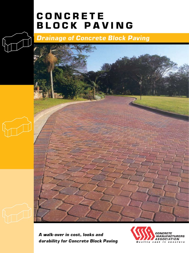 Concrete Block Paving Drainage PDF | Download Free PDF | Road Surface ...