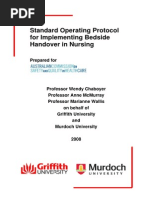 Clinical Handover Guideline | PDF | Patient | Health Professional