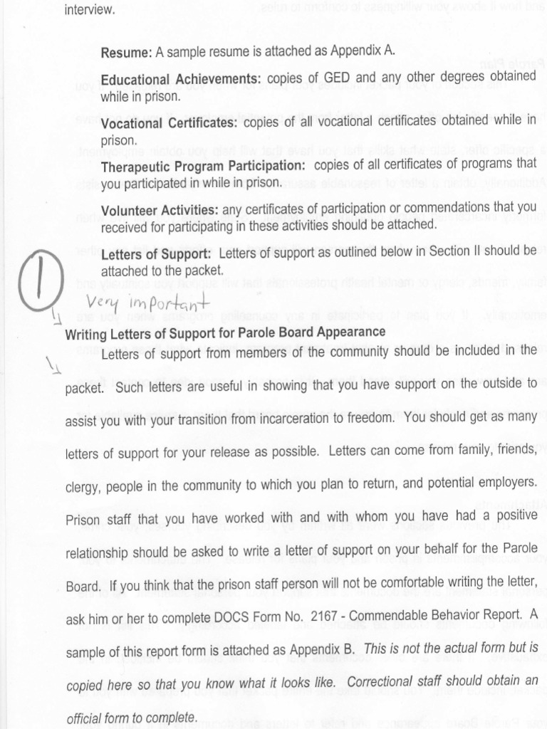 Writting Letter of Support For Batch PDF | PDF | Parole | Prison