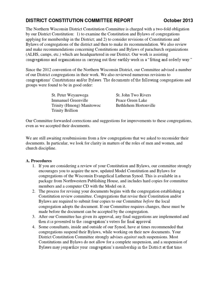 Constitution Committee | PDF | Government | Social Institutions