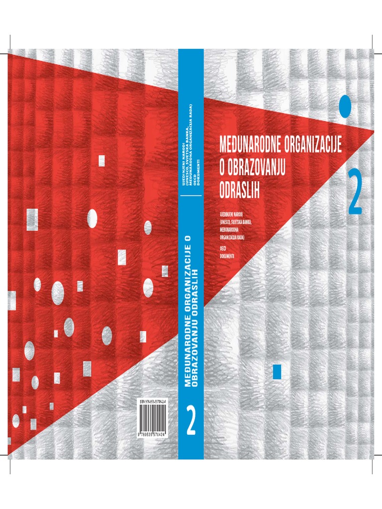 Međunarodne Organizacije U Obrazovanju Odraslih-Knjiga PDF | PDF