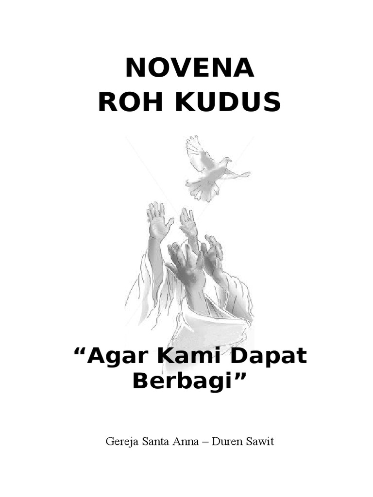 Doa Novena Roh Kudus Revisi Santa Anna | PDF