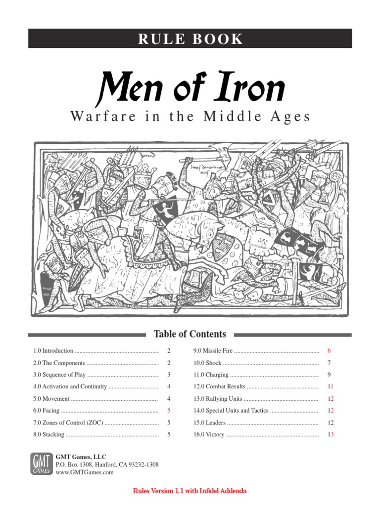 Men of Iron Rules | PDF | Infantry | Wars & Military