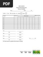 Súmula de Queimada - Jogos Internos | PDF