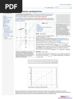 Representación Semilogarítmica | PDF | Logaritmo | Enseñanza de matemática