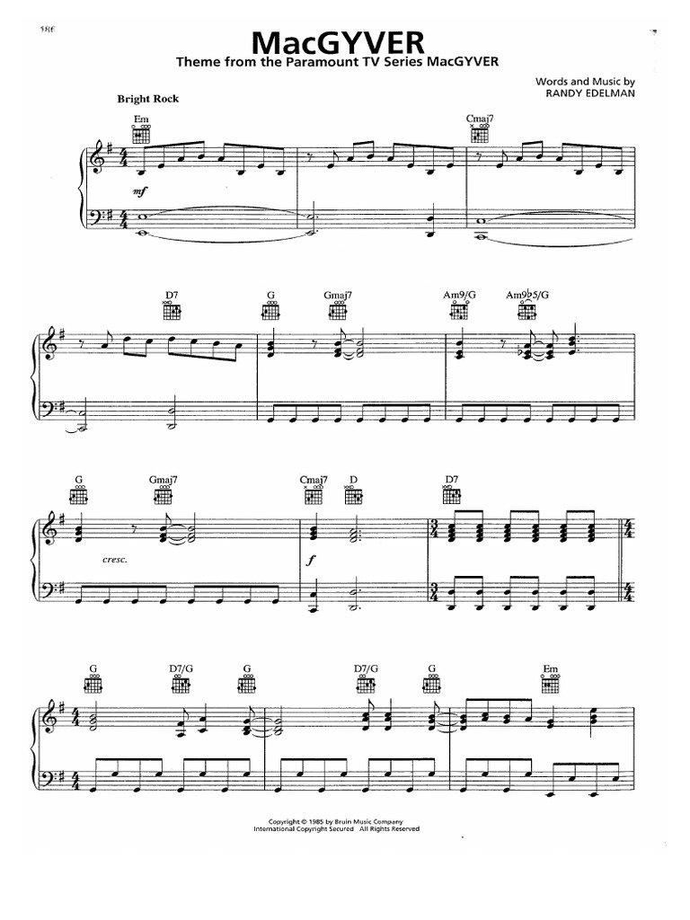 MacGyver Theme | PDF