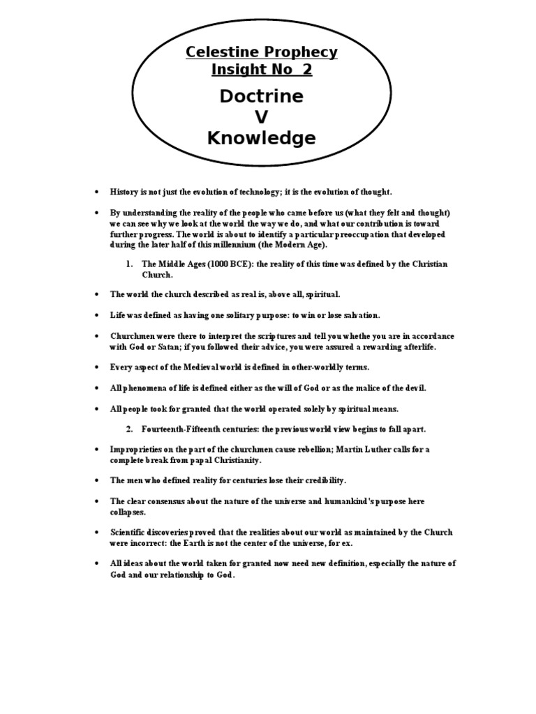 Insight 2 Handout | PDF | Reality | Scientific Method