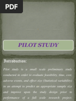 The Importance of Pilot Studies | PDF | Focus Group | Qualitative Research