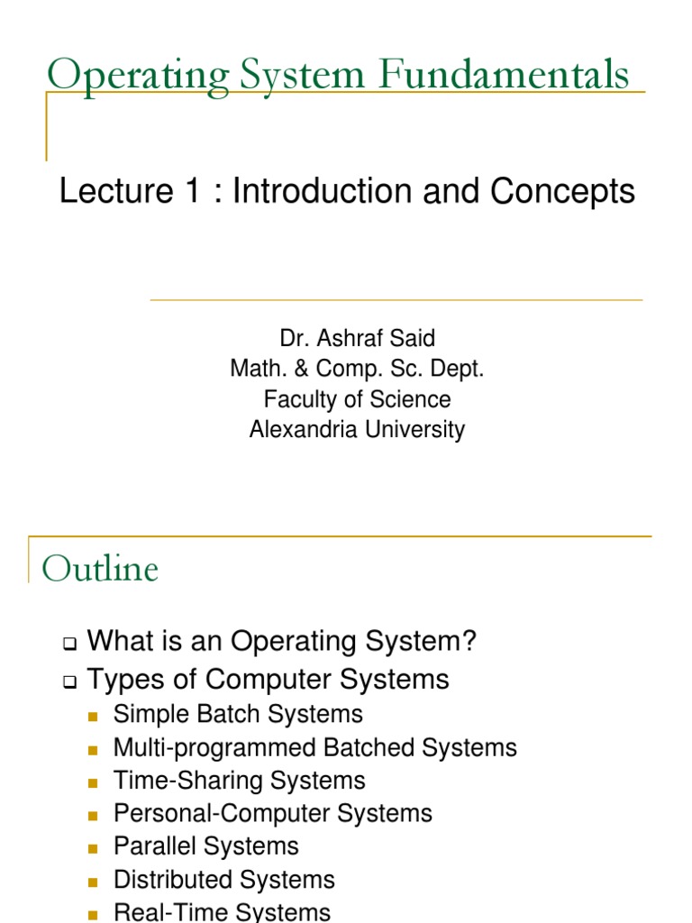 Os Types | PDF | Personal Computers | Microcomputers