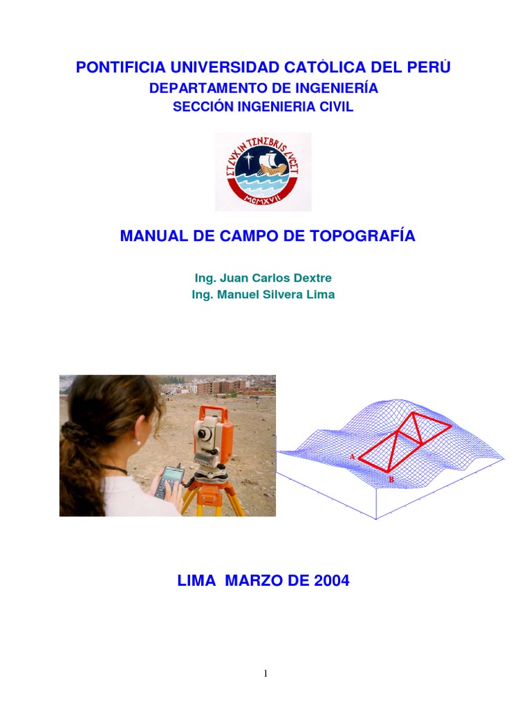 Manual de Topografia | PDF | Triángulo | Perpendicular