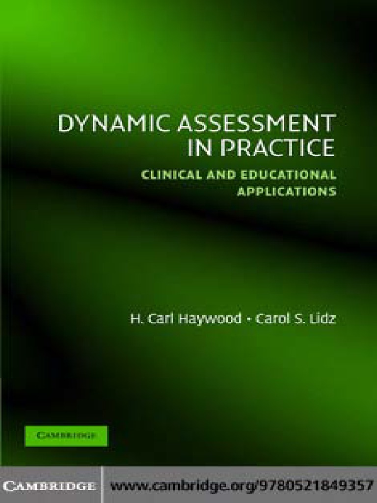 Book of Dynamic Assessment in Practice PDF | PDF | Intelligence ...