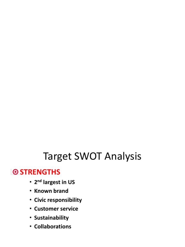 Target SWOT | PDF