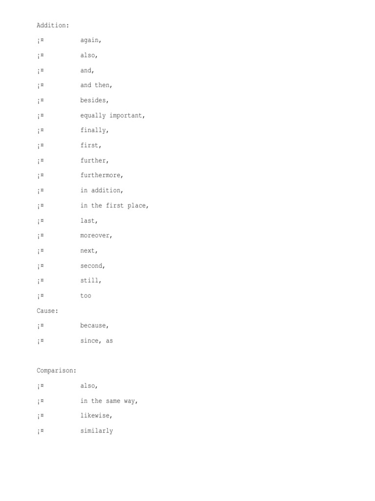 Penanda Wacana ENGLISH | PDF