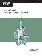 Grove G9 Wafer Gate Valve | PDF | Valve | Pipe (Fluid Conveyance)