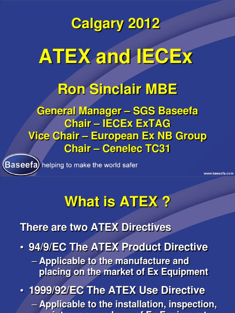 ATEX Requirements Adn EU Certification System PDF | PDF | Verification ...