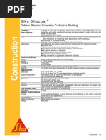 Sika - Bitumen: Bitumen Emulsion Waterproof & Protective Coating | PDF ...