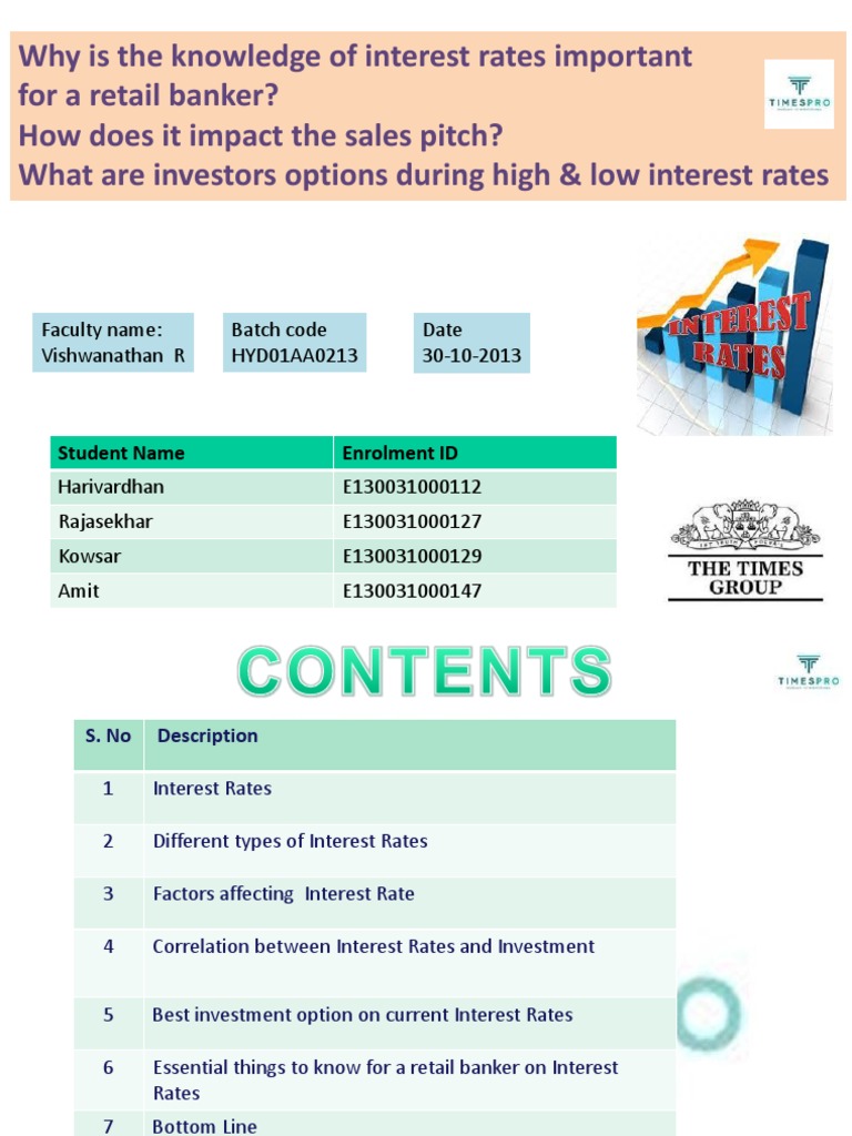 Interest Rates | PDF | Interest Rates | Interest
