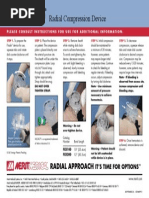 Aplication and Removal Guidelines - TR Band | PDF | Bleeding | Pulse