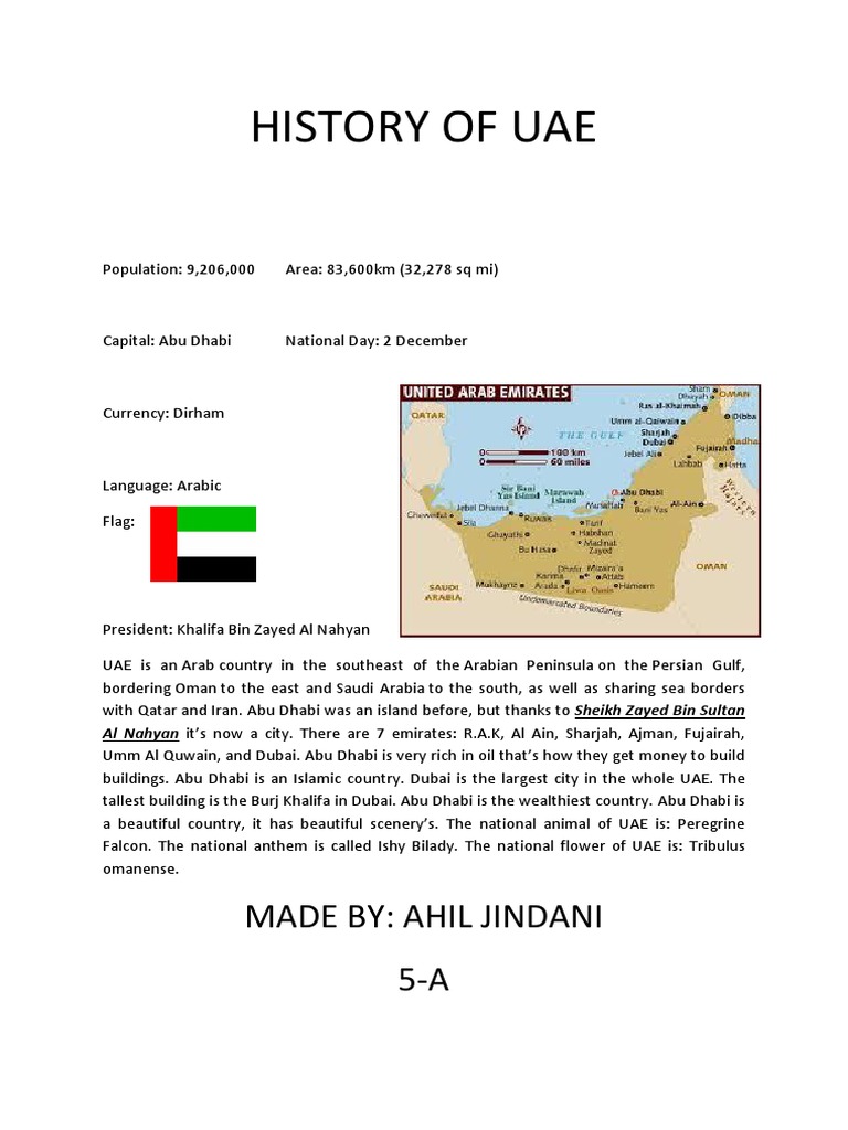 History of Uae | PDF