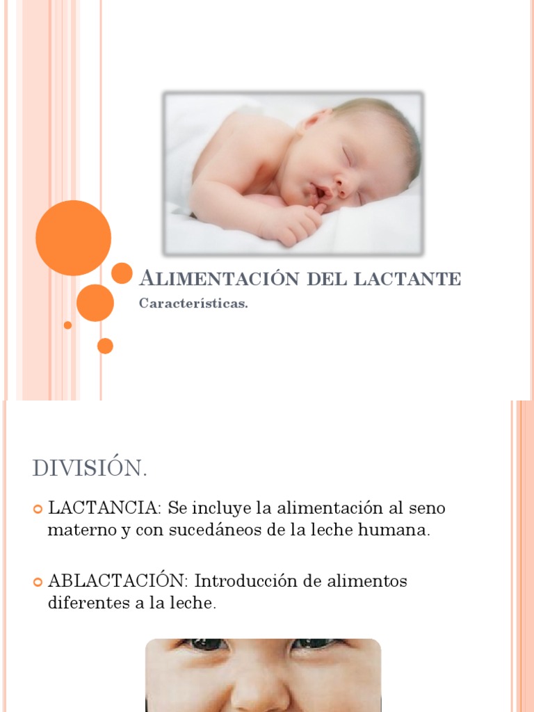 Guía de Alimentación del Lactante | PDF | Leche | Amamantamiento