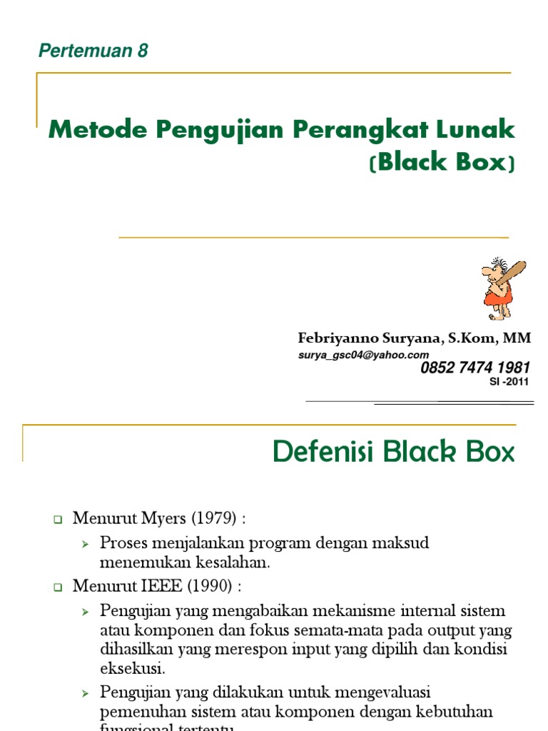 Tentang Black Box | PDF