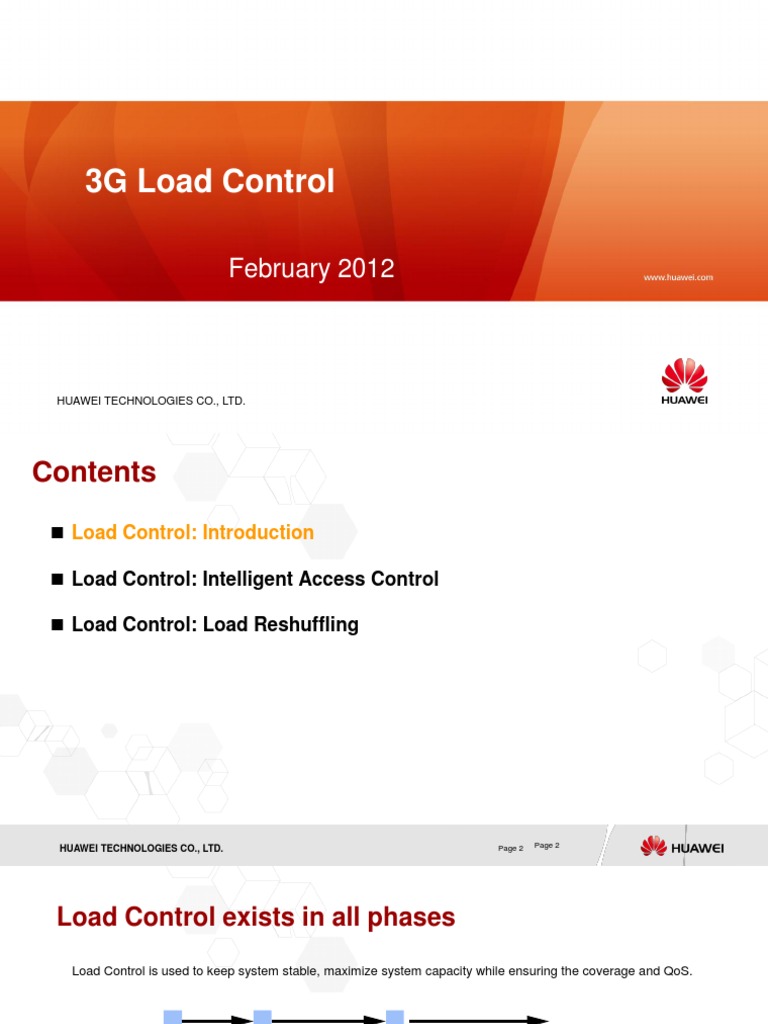 3G Load Control | PDF | High Speed Packet Access | Electrical Engineering