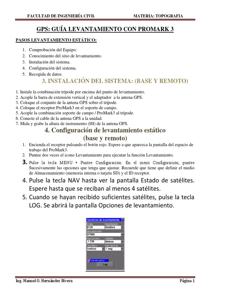 Guía GPS Promark 3 | PDF | Sistema de Posicionamiento Global | Antena ...
