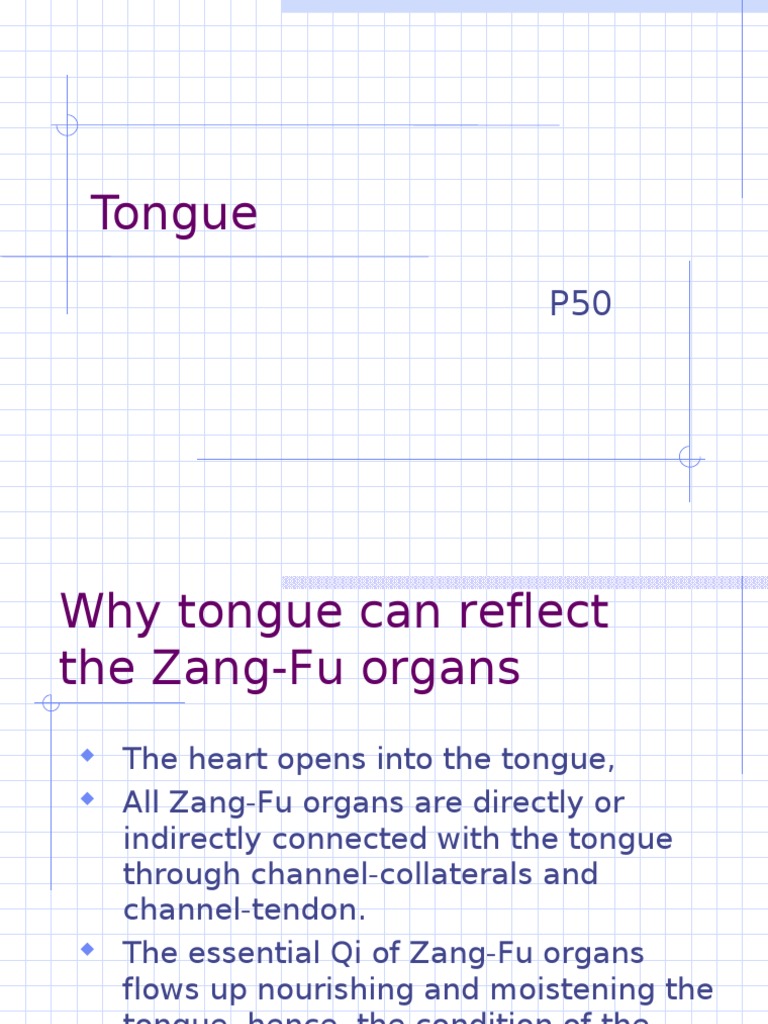 Why Tongue Can Reflect The Zang-Fu Organs | PDF | Spleen | Yin And Yang