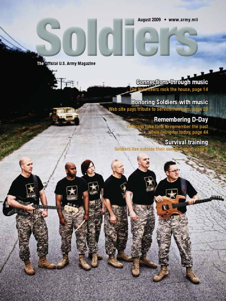 Soldiers Magazine, US Army, August 2009 - US Army Africa Special Report ...