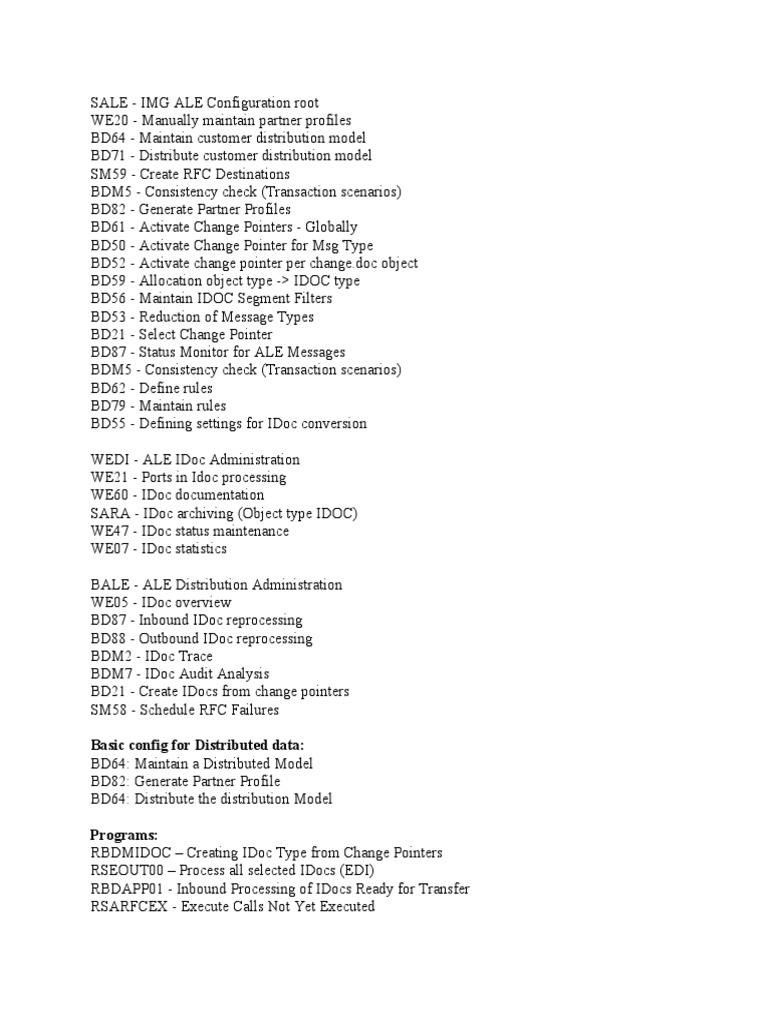 Basic Config For Distributed Data | PDF | Electronic Data Interchange | Pointer (Computer ...